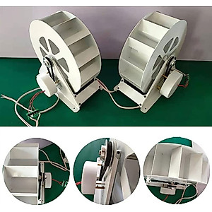 Mdxtog Micro Hydroelectric Turbine Generator 100W, Low-Speed Water Wheel Generator For Household Outdoor Lighting Generation Power Equipment Hydro Water Turbine Generator