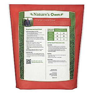 Mountain View Seeds Natures Own Sun & Shade Mix Grass Seed, 8-pounds
