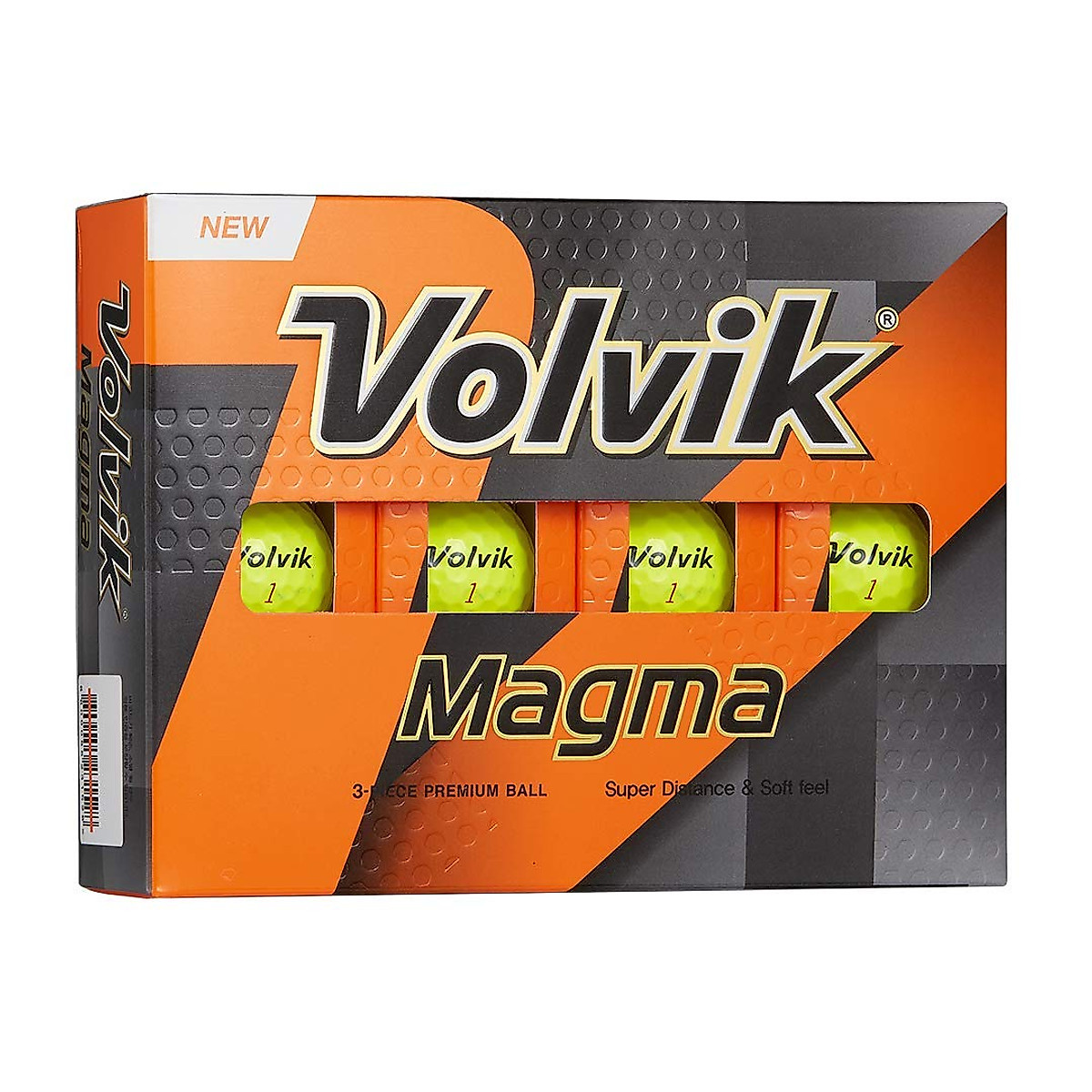 Volvik Magma Golf Balls - Yellow, Large
