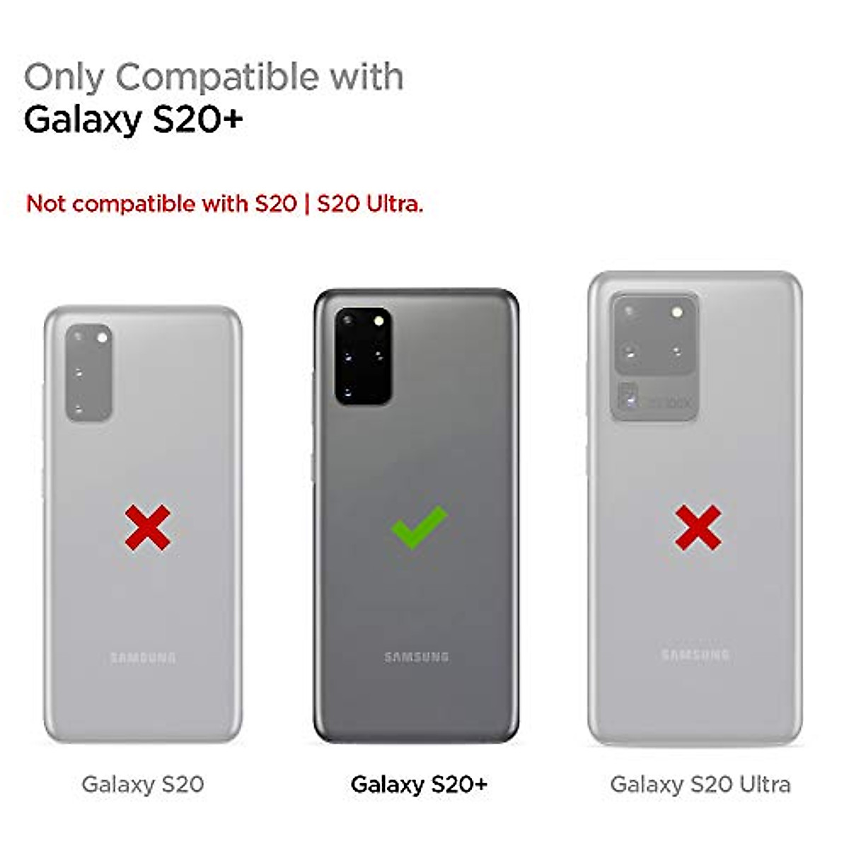 Spigen NeoFlex Screen Protector Designed for Samsung Galaxy S20 Plus / S20 Plus 5G (2020) [2 Pack] - Case Friendly