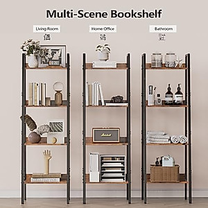 Homedawn 5-Tier Corner Shelf & 4-Tier Ladder Shelf