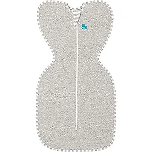 Love To Dream Swaddle UP, Gray, Small, 8-13 lbs, Dramatically Better Sleep, Allow Baby to Sleep in Their Preferred arms up Position for self-Soothing, snug fit Calms Startle Reflex