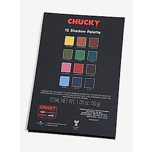 Child's Play Chucky Eyeshadow Palette 12 Colors with Mirror
