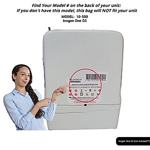 o2totes Inogen one G5 Backpack for Carrying Inogen G5 Accessories/Lightweight, Comfortable for Your Inogen G5 POC