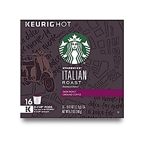 Keurig K-Cup Pod Starbucks Italian Roast Coffee - 16-pk.
