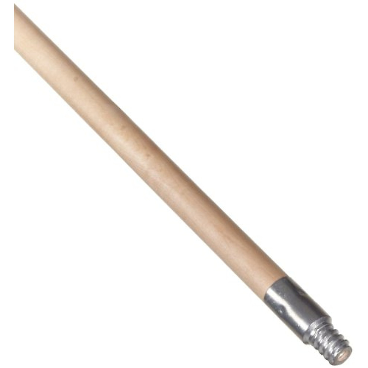 Weiler 44300 60" Hardwood Handle, Threaded Metal Tip, 15/16" Diameter, Made in the USA