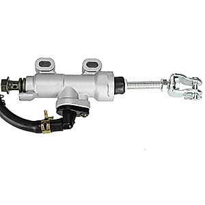 YOXUFA Rear Brake Master Cylinder Reservoir Hose Line for 90cc 110cc 125cc 150cc 200cc 250cc Arctic Cat Suzuki Chinese ATV Quad Pit Dirt Bike Yerf Dog Helix Coleman Go Kart Cart Buggy Motorcycle Parts