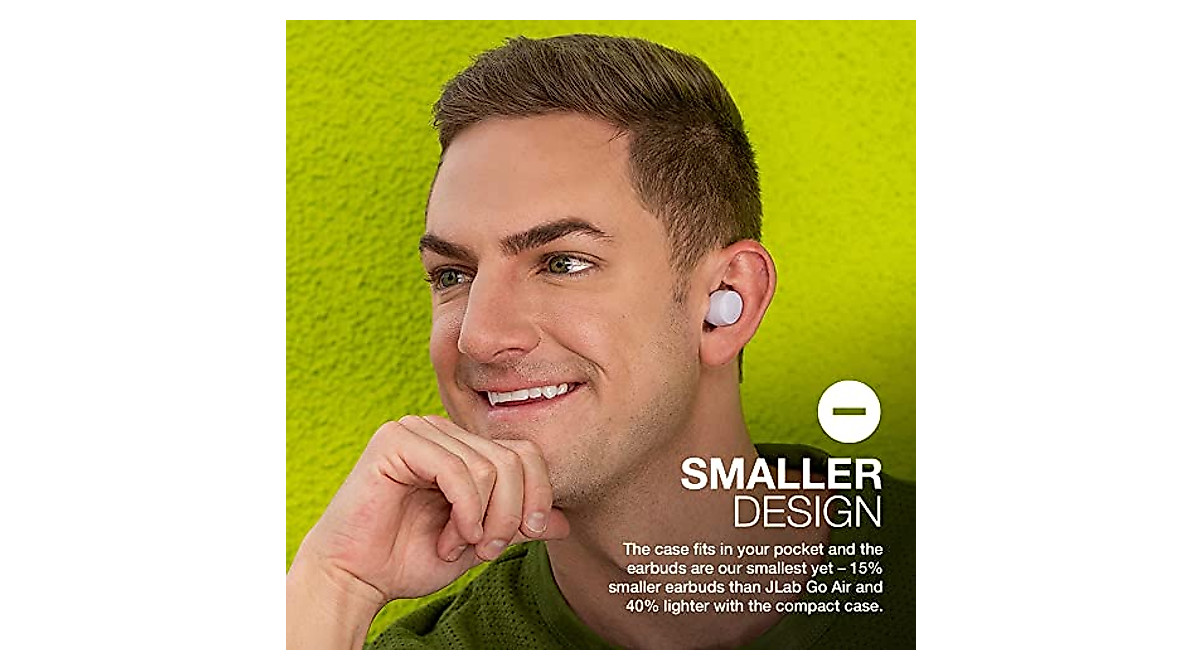JLab Go Air Pop: True Wireless Earbuds with Charging Case