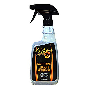 McKee's 37 MK37-492 Matte Finish Cleaner & Protectant (Waterless Wash & Clear Sealant for Matte & Satin Paint & Wraps), 22 fl. oz, Black