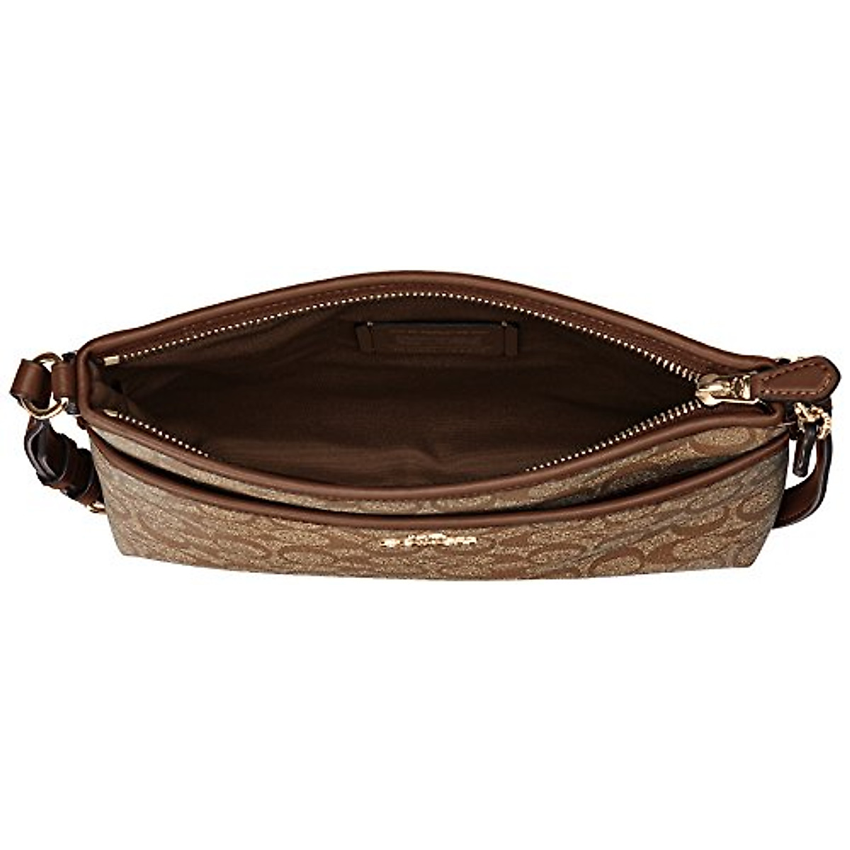 COACH(コーチ) Shoulder Bag, Khaki/Saddle