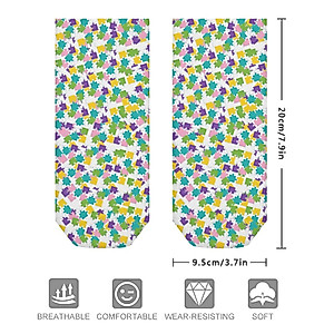 Funny Socks for Women Low Cut Socks Crazy Ghana Kente Cloth Lady Ankle Boat Socks