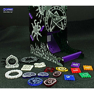 LITKO Cthulhu Dice Tower | Dice Roller | Dice Tumbler | Dice Boot | Compatible with Arkham Horror and Eldritch Horror