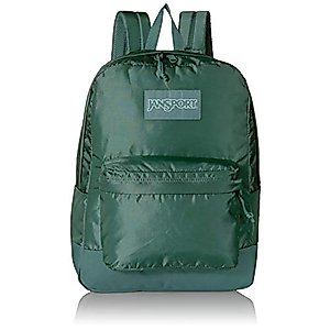 JanSport Mono SuperBreak Backpack - Monochrome Trend Collection Laptop Bag, Blue Spruce