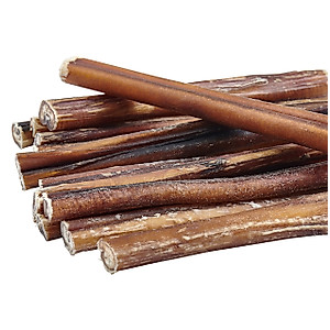 EcoKind Pet Treats All-Natural Premium 6 Inch Bully Sticks for Dogs | 16 Oz. Bag | Delicious Protein Rich Dog Chews