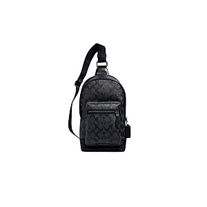 Coach West Pack In Signature Canvas, 2853