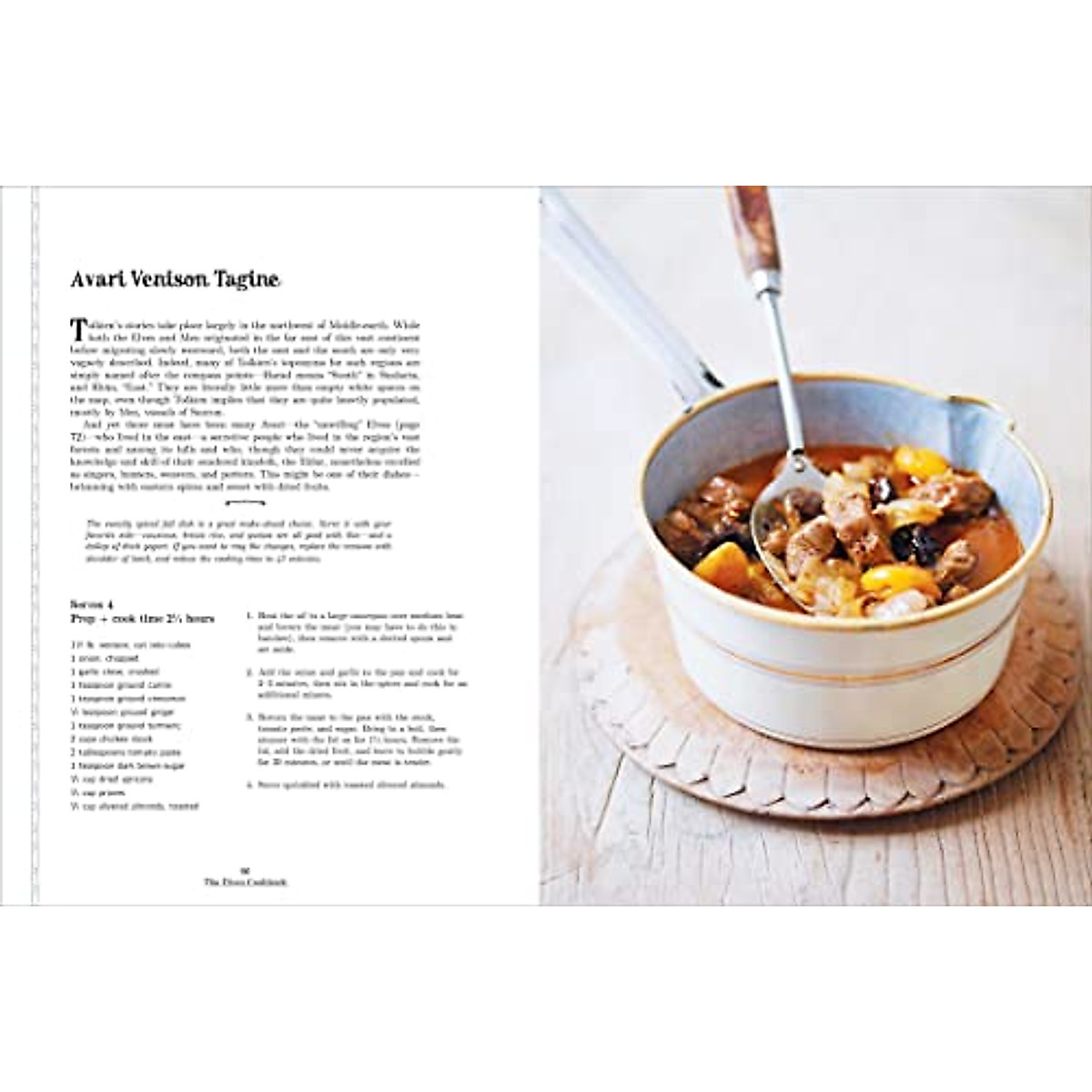 The Elven Cookbook: Recipes Inspired by the Elves of Tolkien (Literary Cookbooks)