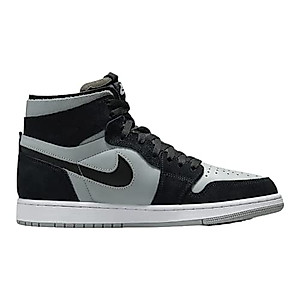 Men's Jordan 1 High Zoom Air CMFT Black/White-LT Smoke Grey CT0978-001 10.5