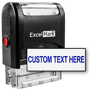 One Line Custom Rubber Stamp (Small)