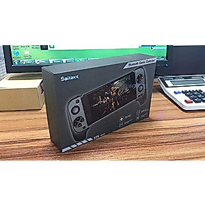 Game controller new wireless Bluetooth Android IOS left and right stretching vibration chicken eating handle