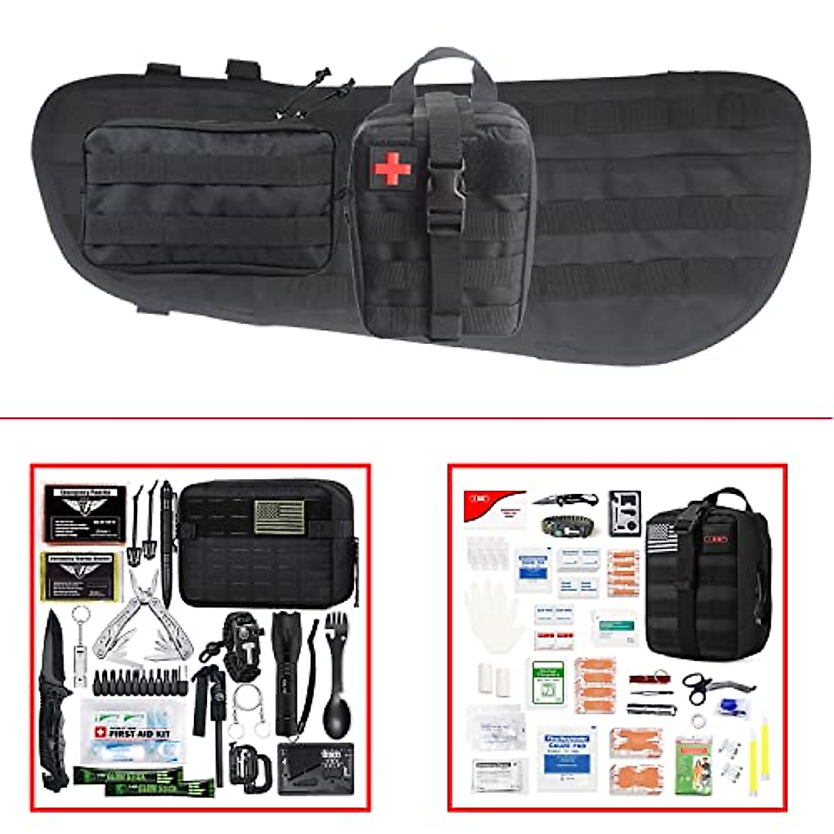 X3 Door Bag, Door Mat Capable of Hanging Molle Bag and Molle Panel Cover with Storage Function, Compatible with the Left and Right Sides of the Front Door of 2017 2018 2019 2020 2021 Can Am X3 Maverick X RS DS Max Turbo R Left Accessories
