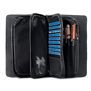 ZUOYOUZ Wallet Women Genuine Leather RFID Blocking Credit Card Holder Bifold Clutch Wallets for Women