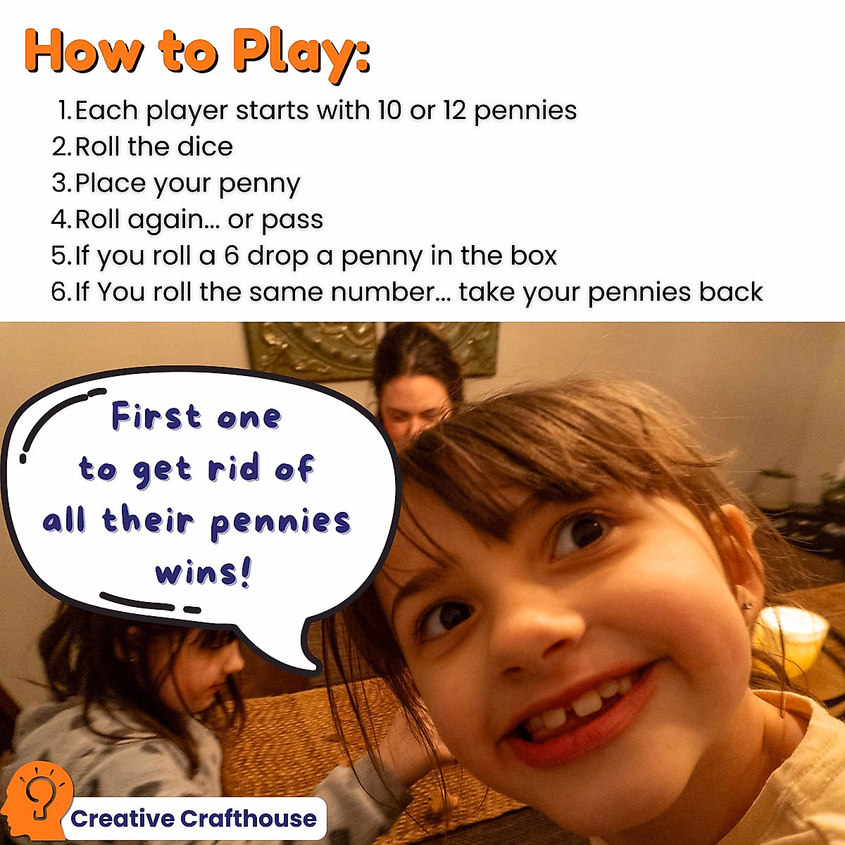 Penny Drop size medium from Creative Crafthouse - Fun family or bar game