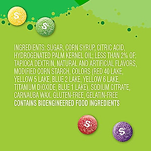 SKITTLES Sour Summer Chewy Candy Bulk Assortment, 1.8 Ounce (Pack of 24)