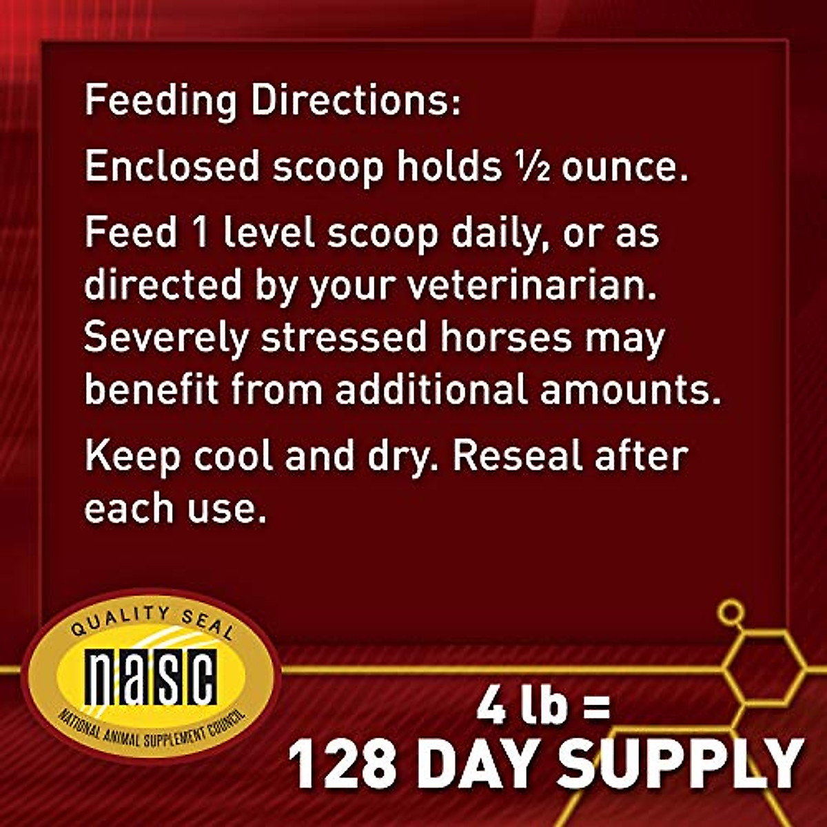 Vita Flex Pro E-5000 Premium Quality Horse Vitamin E, 4 lbs., 128-Day Supply