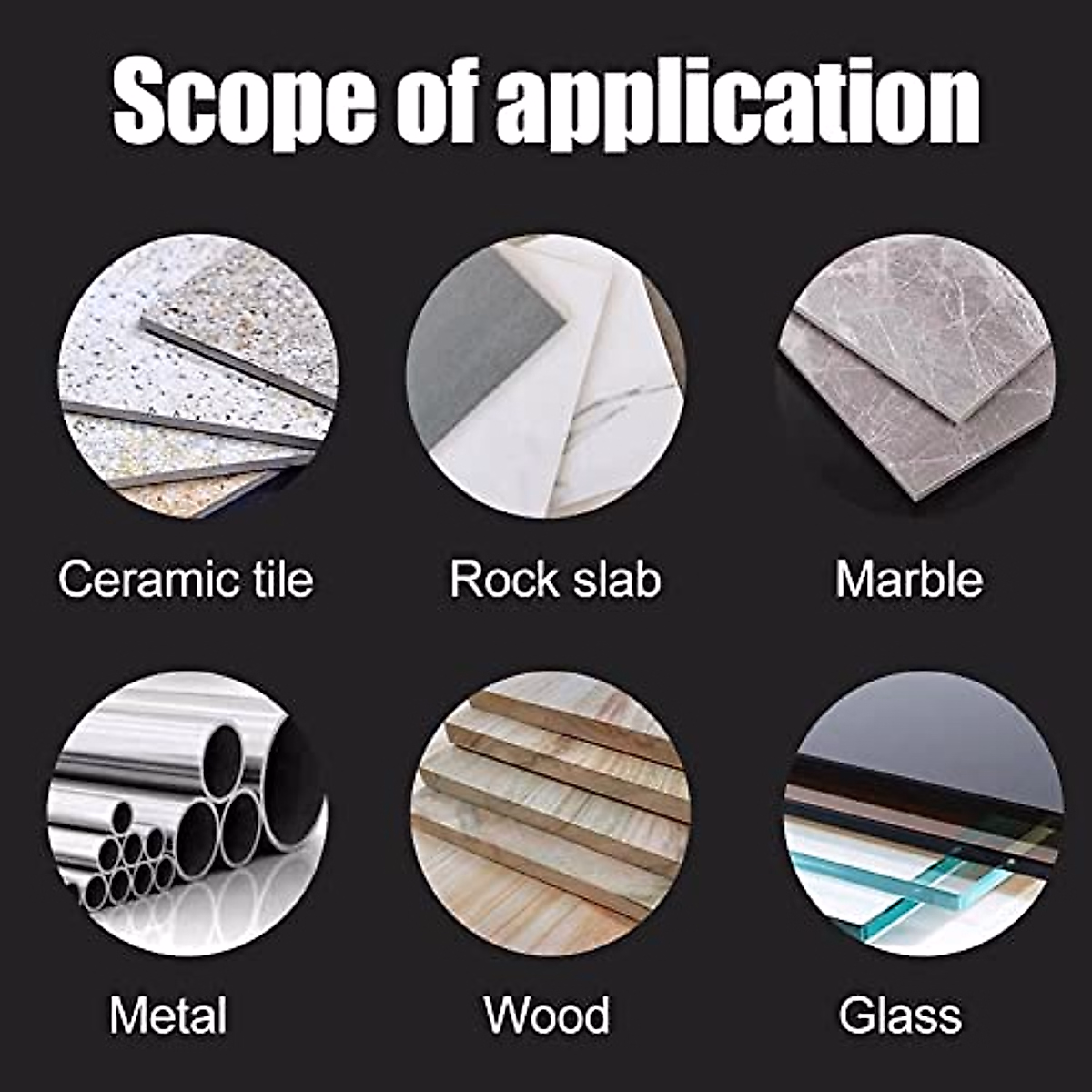 CALIDAKA 4pcs Diamond Hand Polishing Pads Diamond Sanding Block Kit Glass Grinding Pads for Sanding Concrete Glass Stone Granite Marble 60#,100#,200#,400#(as Shown)