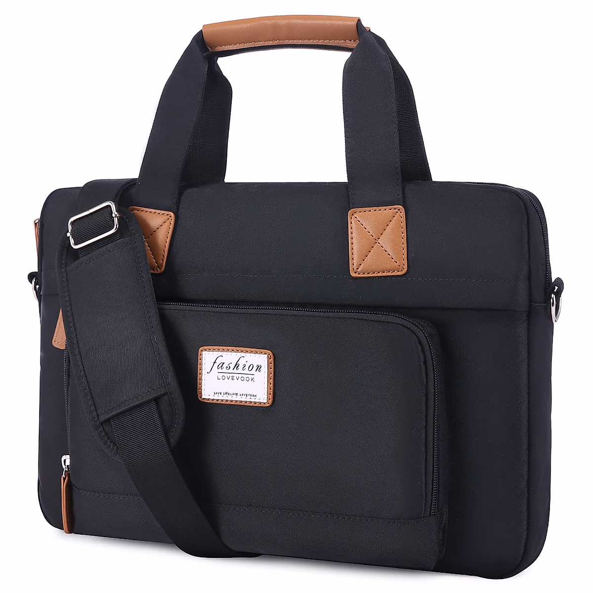 LOVEVOOK Laptop Bag for Women, 15.6 Inch Laptop Case Cute Computer Bag Lightweight Laptop Briefcase, laptop shoulder bag for Work School Travel