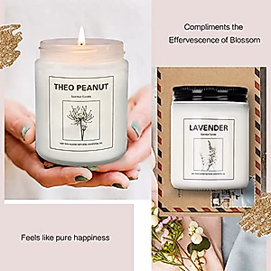 6 Pack Candles for Home Scented, Lavender Candle, 42.6 oz 300 Hour Long Lasting Natural Soy Wax Candles, Aromatherapy Jar Candle for Relaxing- Scented Candles Gift Set for Women, Birthday Gifts