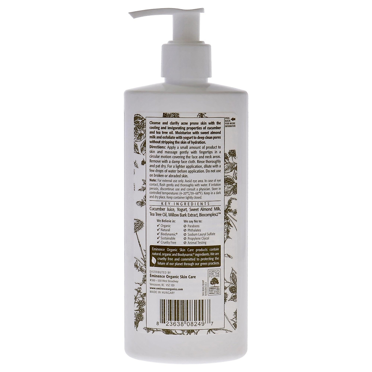 Eminence Clear Skin Probiotic Cleanser, 8.4 Ounce