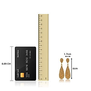 Moonstruck Costume Jewelry Chandelier Champagne Diamond Studded Golden Gold Drop and Dangle Earrings for Women