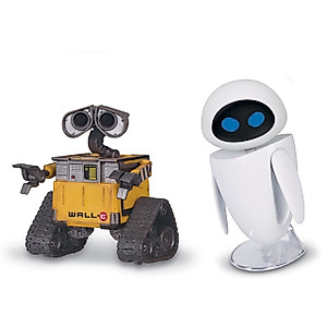 Disney Pixar Poseable (4") WALL-E and EVE Action Figures