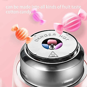 Mini Cotton Candy Machine for Kids, Includes Sugar Scoop, Sticks Cotton Candy Maker for Birthday Party, Gifts, Home Uses