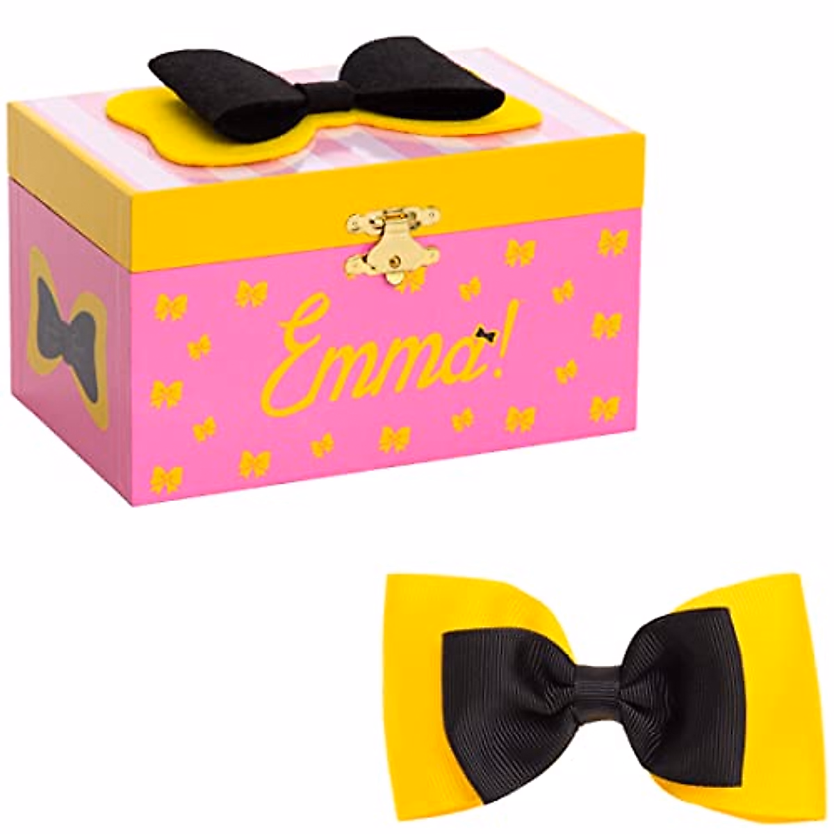 Mighty Mojo The Wiggles Emma Musical Jewelry Box - Comes with Wearable Hairbow - Gift for Wiggles Fans - Music For Kids - Wiggles Toys - Fruit Salad Australian
