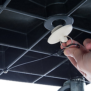 Carlisle FoodService Products E-Z Glide Warewashing Rack Dolly Dishwashing Rack Dolly with Drain for Kitchen and Restaurants, Plastic, 22.5 X 22.5 X 8 Inches, Black