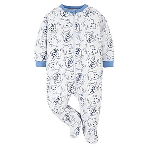 Canticos Unisex-Baby Boys' 2-Pack Sleep 'N Plays, Blue, 3-6 Months
