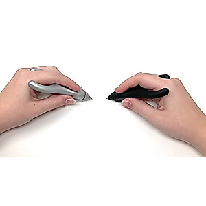 Penagain Ergosof, Ballpoint Pen, Set of 4 Colors: Black, Silver, Red and Blue (Individually Packaged with Two Refills Per Pen)