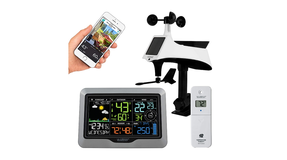 La Crosse V40A-PRO-INT Wi-Fi Weather Station | Professional Weather Center