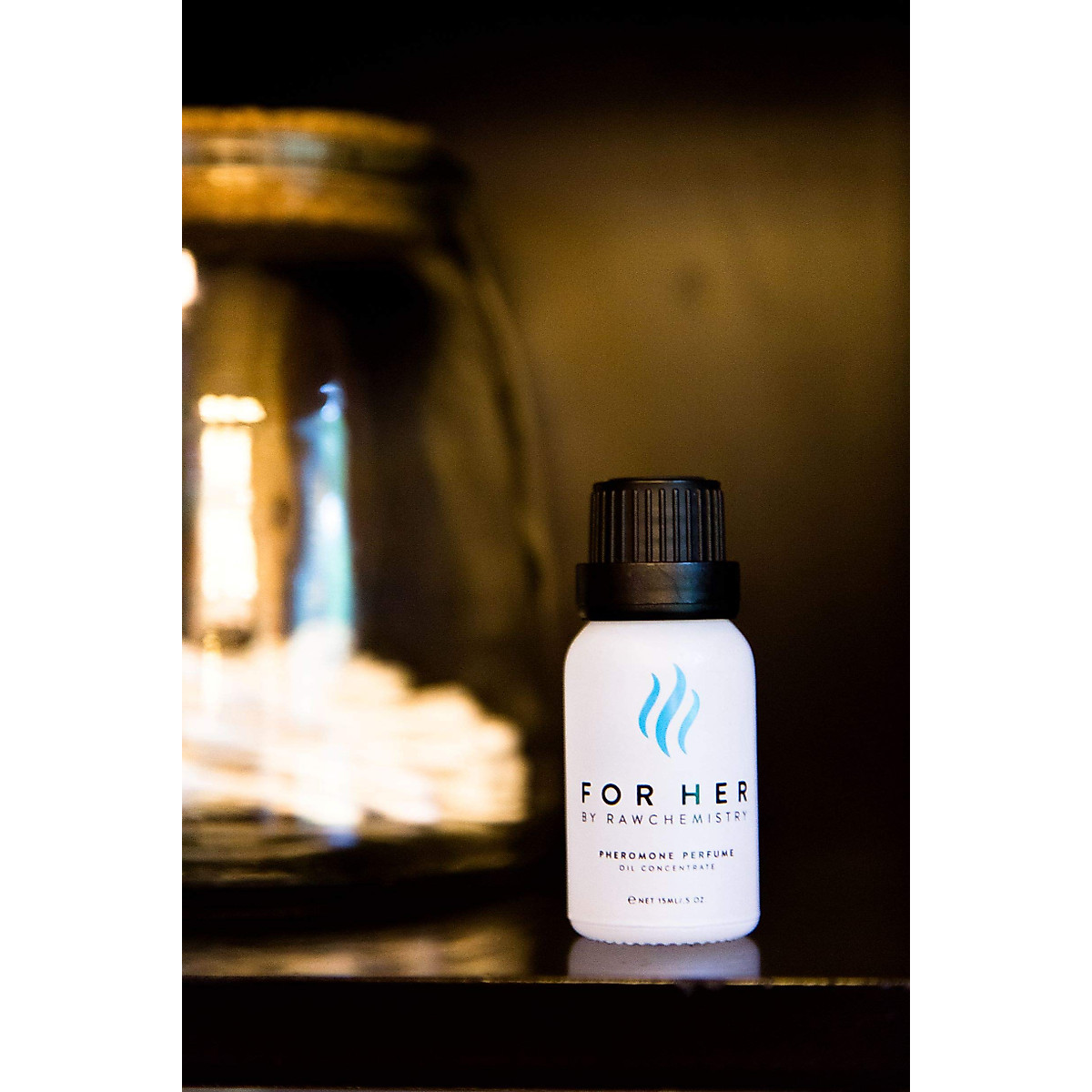 RawChemistry for Her - A Pheromone Infused Perfume Oil - Elegance, Extra Strength (15ml Concentrate)