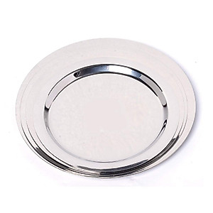 ROYAL SAPPHIRE Stainless Steel Copper Bottom Handi Pot 6 Piece Set With lids and Free Serving Spoon