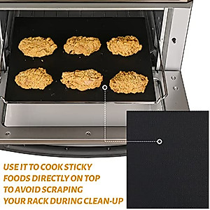 WMKGG 100 PCS Unbleached Air Fryer Parchment Paper, 11 x 9 inch Perforated Rectangular Air Fryer Toaster Oven Disposable Liners for Cuisinart, Ninja Foodi, Breville, Gowise, Black Decker