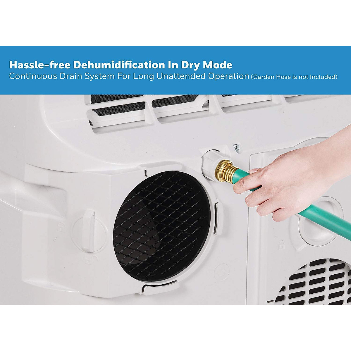 Honeywell Home MN10CESWW Environmental Appliance, Rooms Up To 350-450 Sq. Ft, White