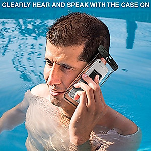 ⚡ [ PREMIUM QUALITY ] Universal Waterproof Phone Holder with ARM BAND & LANYARD - Best Grade Water Proof, Dustproof, Snowproof Case for iPhone 12 Pro Max, 12 Mini, S21 Ultra, S20, OnePlus 8, Pixel 5