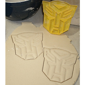 INSPIRED BY TRANSFORMERS THEME SET OF 3 COOKIE CUTTERS MADE IN USA PR1004