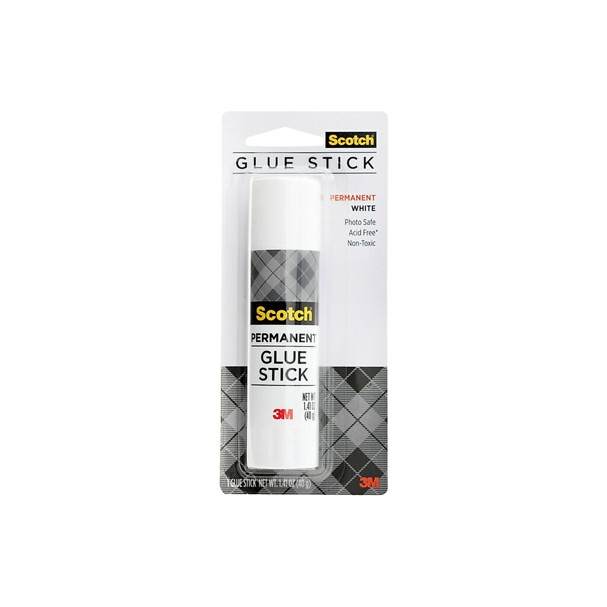 Scotch Glue Stick,Acid Free and Photo Safe (003-CFT) 1.41 oz(Pack of 4)