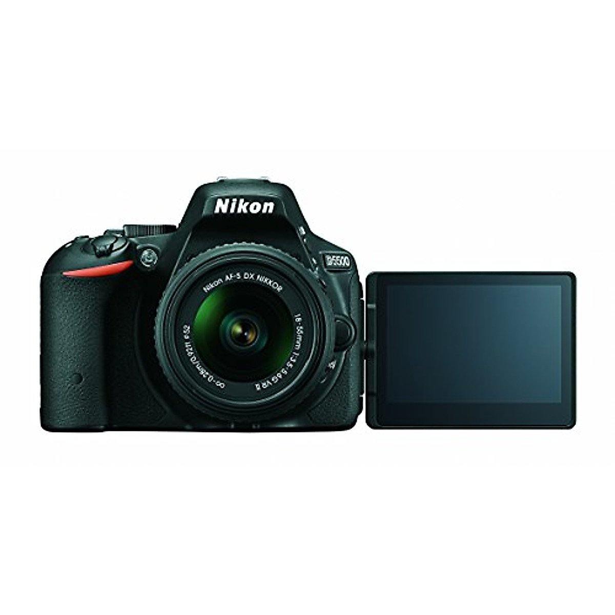 Nikon D5500 DX-format Digital SLR w/ 18-55mm VR II Kit (Black)