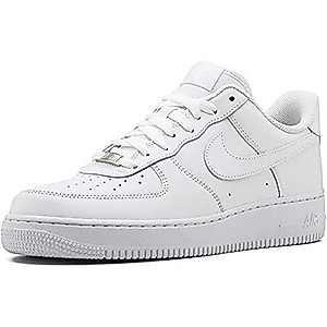 Nike Men's Air Force 1 Sneaker, White, 9.5