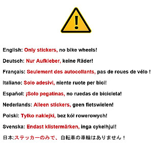 Scakbyer Reflective Stickers for Bike Wheel, 4PCS Safety Night Riding Bicycle Reflector Tape Decal Set - Green + White